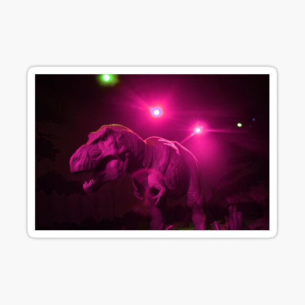 "Raging T-Rex - Pink Palette " Sticker for Sale by fairychamber | Redbubble