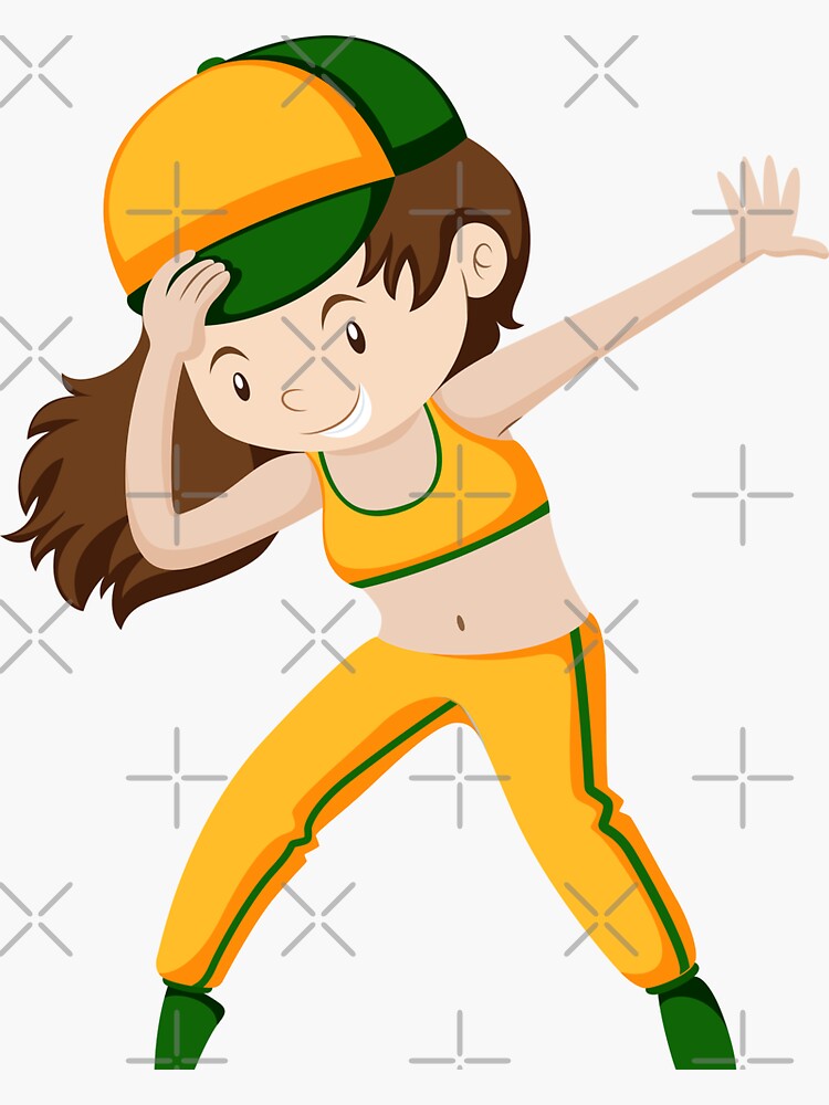 "Music, Hip-hop, Dance" Sticker by M-R-Designer | Redbubble