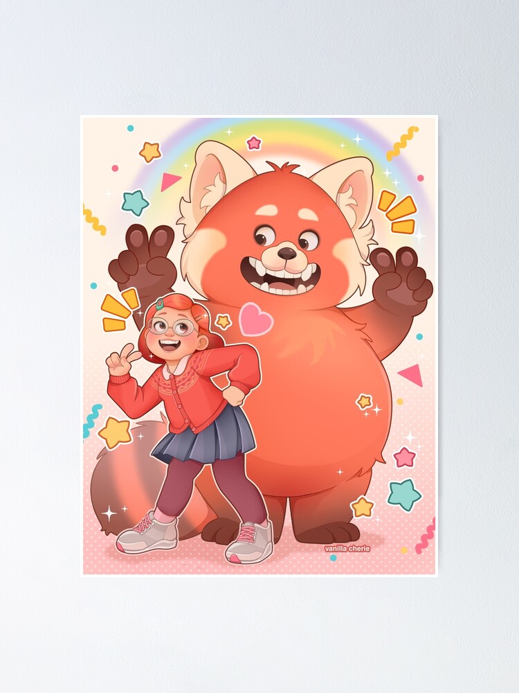 "Mei Lee Turning Red" Poster for Sale by baracudaboy | Redbubble