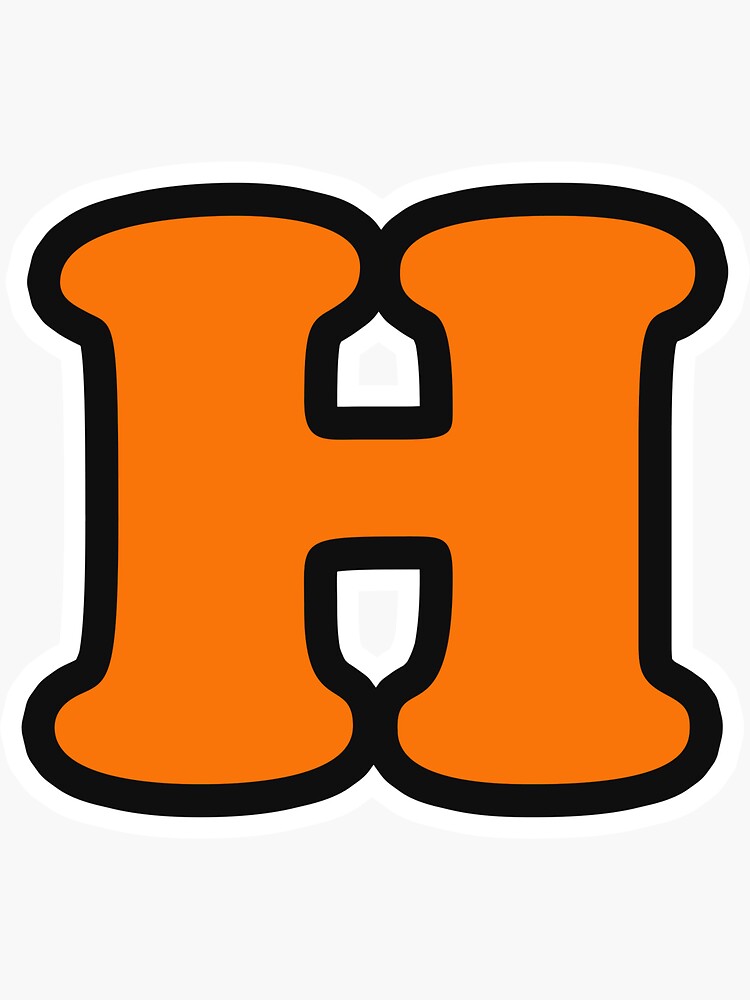 "H FIRST LETTER OF YOUR NAME" Sticker by uniquedesign9 | Redbubble