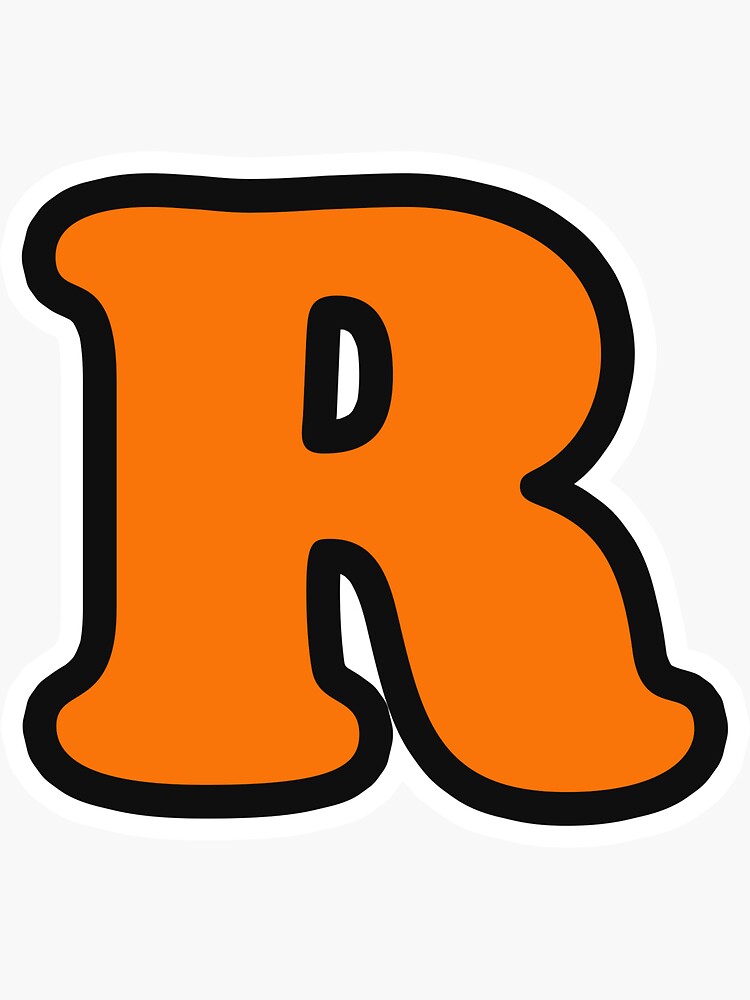 "R FIRST LETTER OF YOUR NAME" Sticker by uniquedesign9 | Redbubble