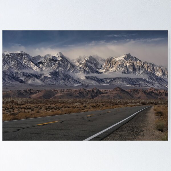 "Sierra Nevada Mountain Range" Poster for Sale by Kristie Lin | Redbubble