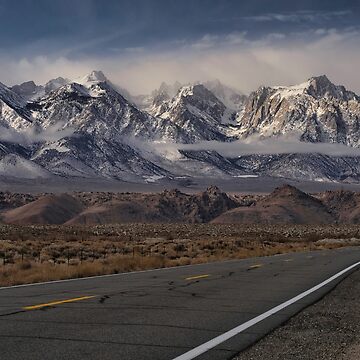 "Sierra Nevada Mountain Range" Poster for Sale by Kristie Lin | Redbubble