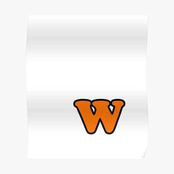 W FIRST LETTER OF YOUR NAME Poster By Uniquedesign9 Redbubble w-first-letter-of-your-name-poster-by-uniquedesign9-redbubble