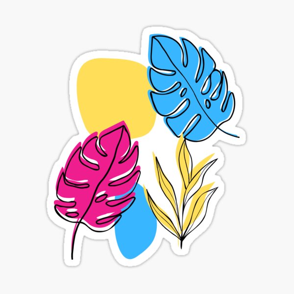 "Subtle Pan Pride Flag, Aesthetic Abstract Discreet Pansexual Plants ...