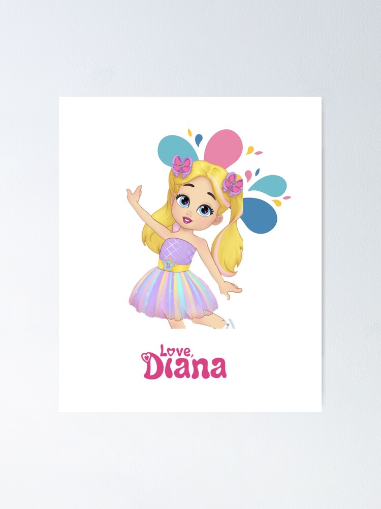 "Diana And Roma" Poster for Sale by Fabia-lopes | Redbubble