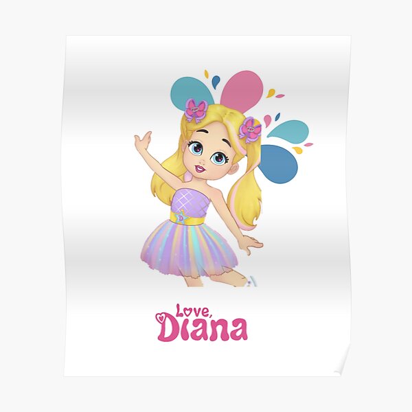 "Diana And Roma" Poster for Sale by Fabia-lopes | Redbubble