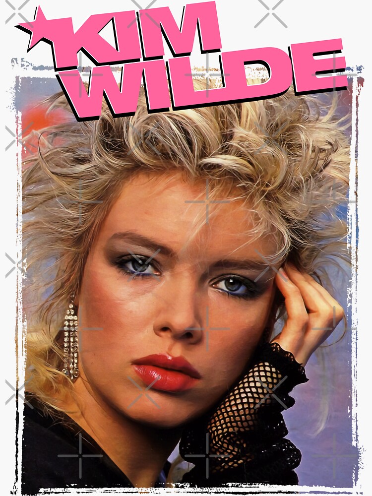 "Kim Wilde" Sticker by Kimmy73RB | Redbubble