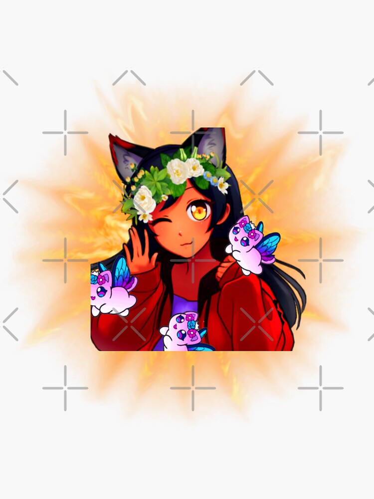 "Aphmau cat" Sticker by Kids-zin | Redbubble