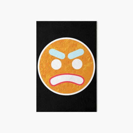 "Lazarbeam Merch Lazar Beam Angry Gingy Face" Art Board Print by ...