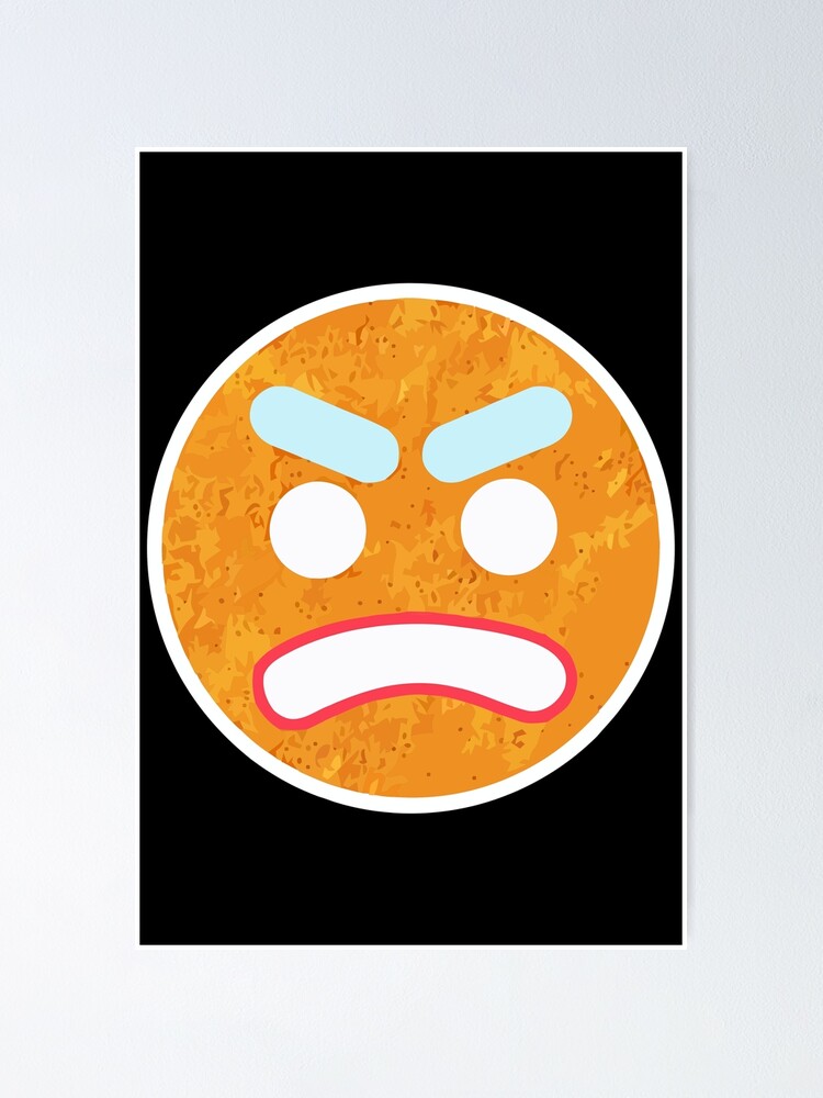 "Lazarbeam Merch Lazar Beam Angry Gingy Face" Poster by ElbaSoft ...