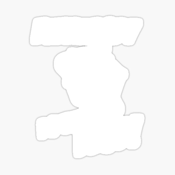 "Asdf Merch Everybody Do The Flop Gamer" Sticker by ElbaSoft | Redbubble