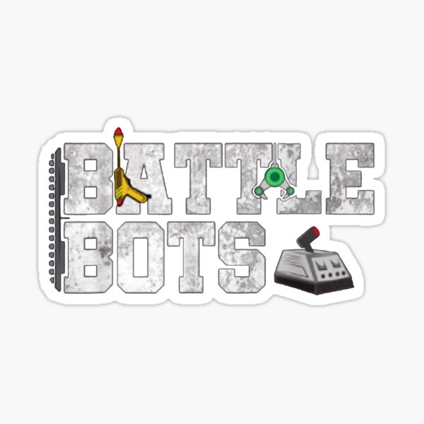 "Battlebots Robot Fanatics Design" Sticker by BeachHouseArt | Redbubble