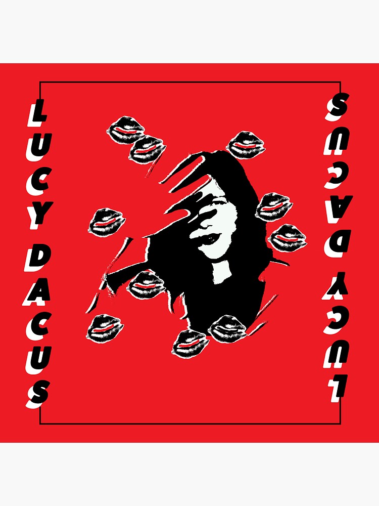 "Lucy Dacus" Sticker by lcollective | Redbubble