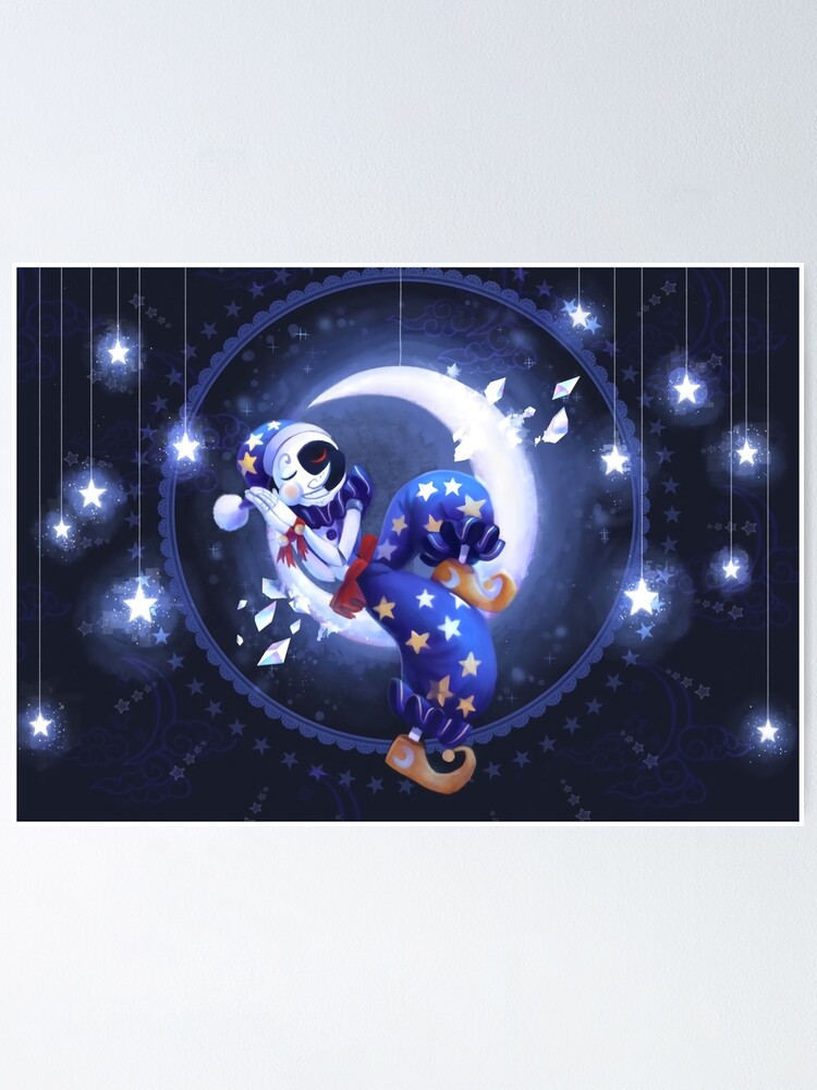 "Moondrop FNAF Security Breach" Poster by be-yourself-art | Redbubble