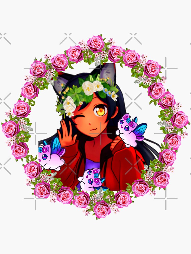 "Aphmau cat" Sticker by Kids-zin | Redbubble