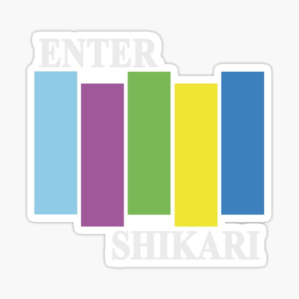"Enter Shikari Merch Not Black Flag" Sticker for Sale by ElbaSoft ...