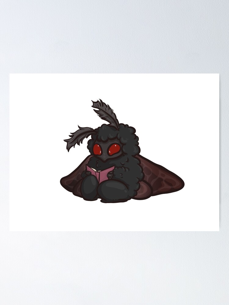 "Mothman (Cryptid Book Club)" Poster by the-dandy-lions | Redbubble
