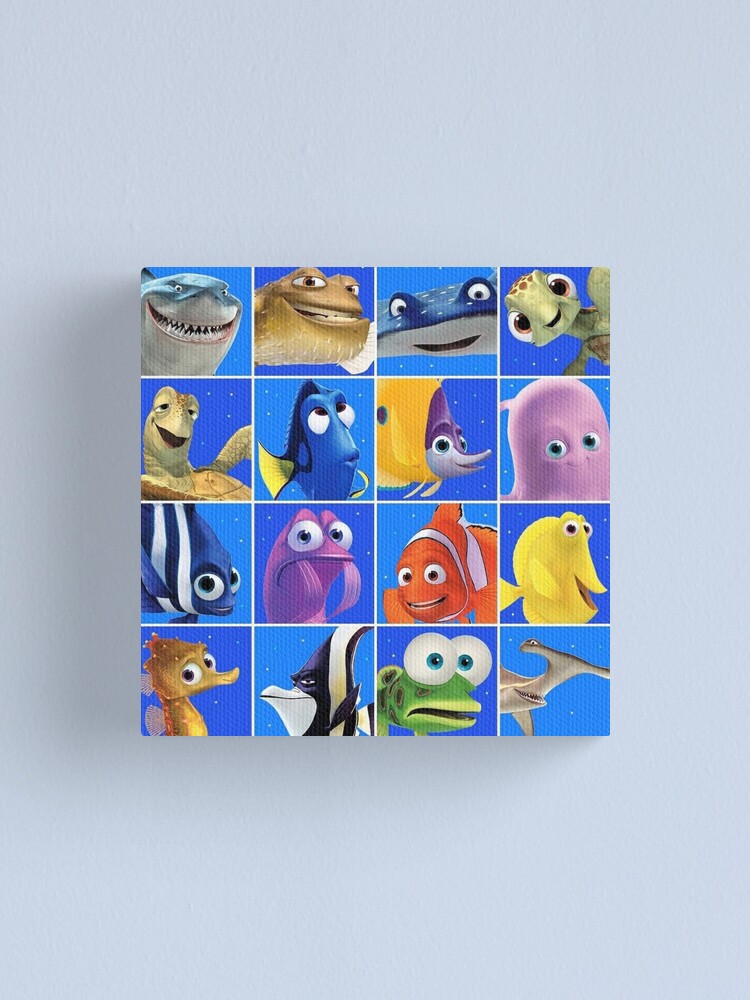 "Finding Nemo #5-190322" Canvas Print for Sale by ricardodante22 ...
