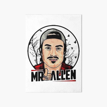 "Mrballen - Merch - Mr Ballen" Art Board Print by FlashPrint | Redbubble
