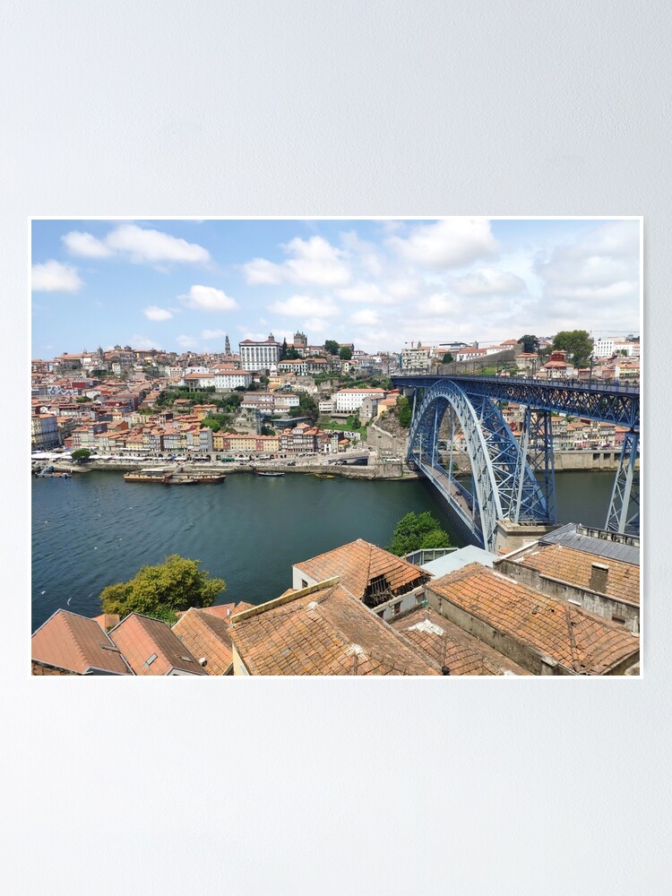"Dom Luis I Bridge in Porto" Poster for Sale by HiddenPlaces | Redbubble