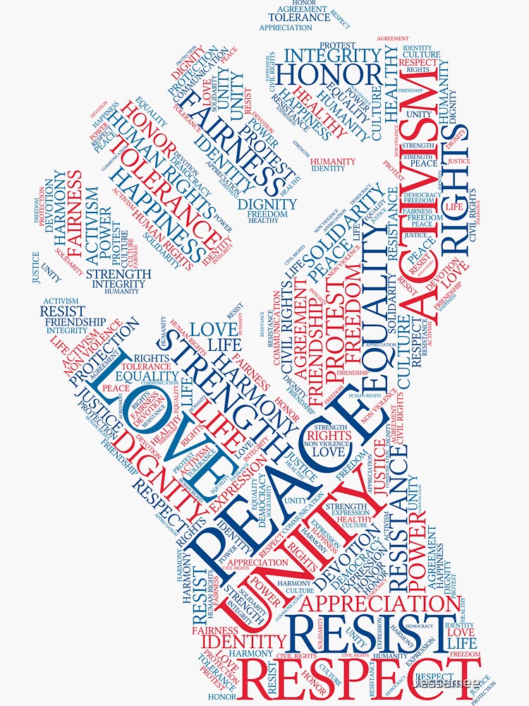 "The Resistance" Sticker for Sale by Jessamee | Redbubble