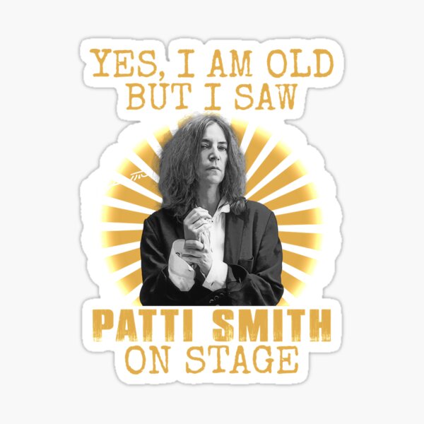 "Photographic Style Singer Patti Smith On Stage Vintage Classic ...