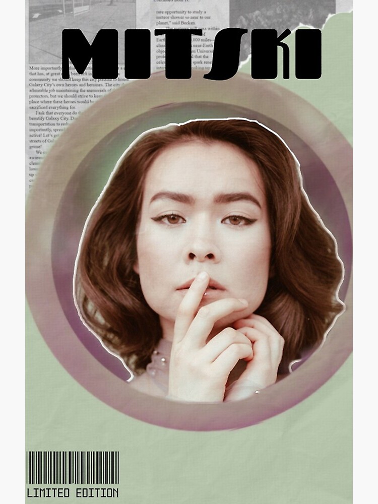 "Mitski " Sticker by herbertkaya | Redbubble
