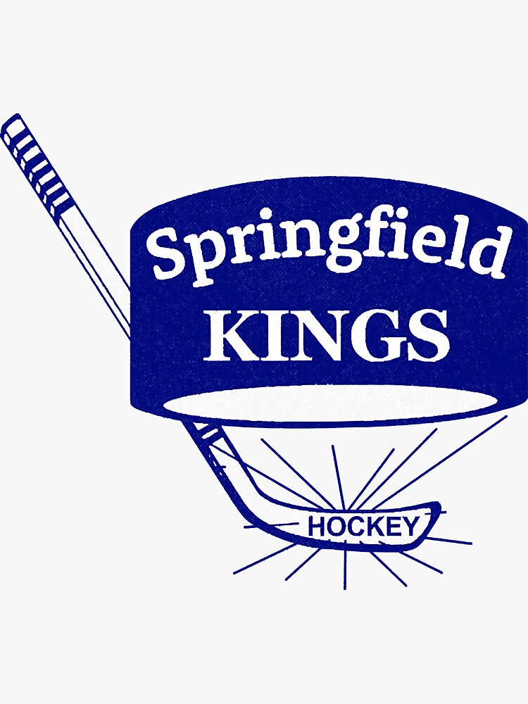 "Defunct Springfield Kings Hockey 1976 " Sticker by ghau1959 | Redbubble