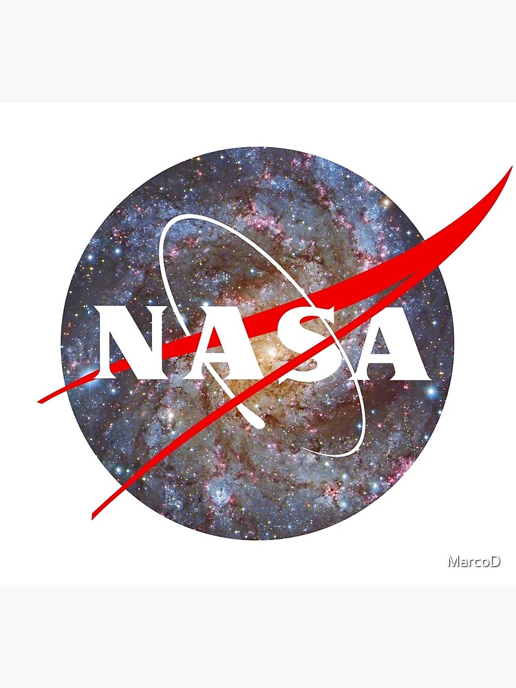 "Nasa Meatball Logo - Hubble Space Edition" Art Print for Sale by ...
