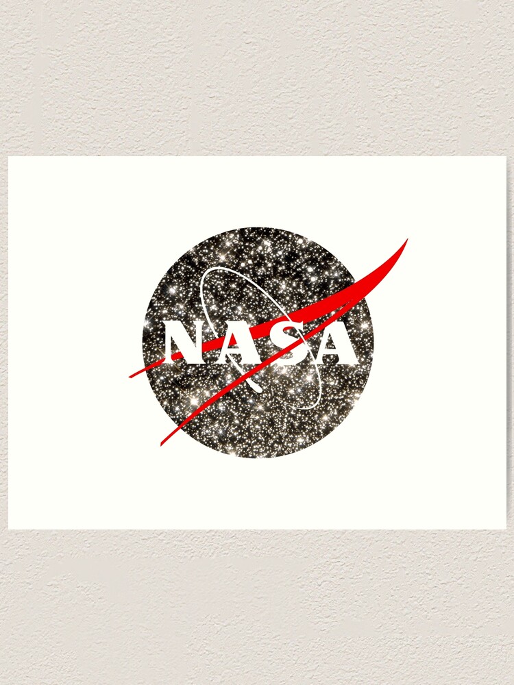 "Nasa Meatball Logo - Hubble Space Edition" Art Print by MarcoD | Redbubble