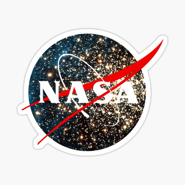 "Nasa Meatball Logo - Hubble Space Edition" Sticker for Sale by MarcoD ...