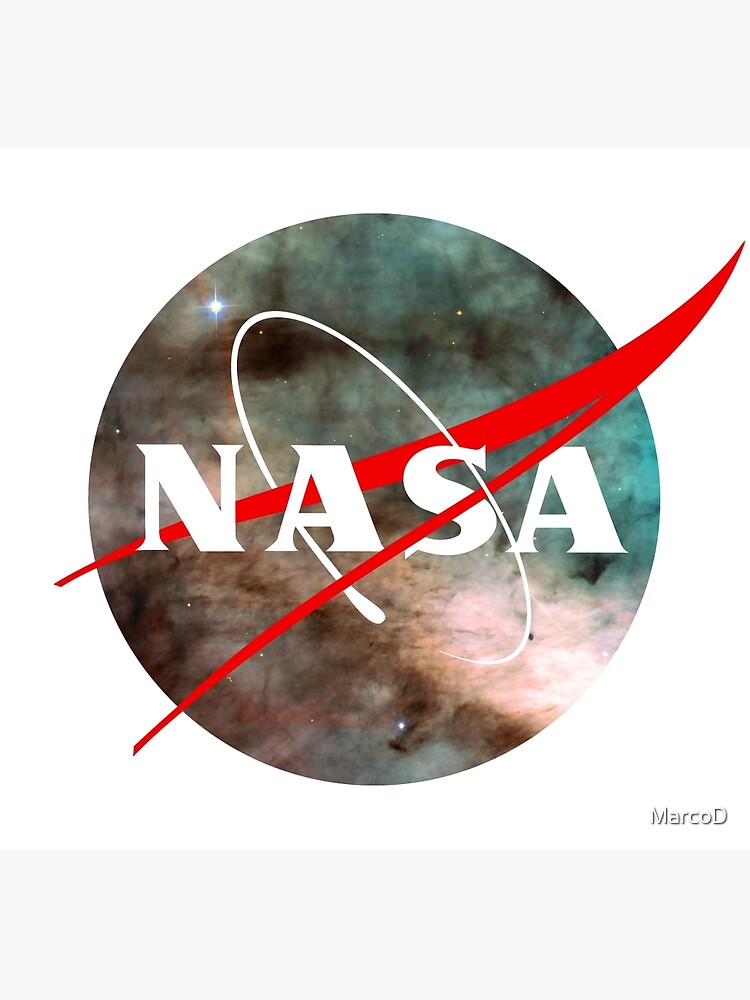 "Nasa Meatball Logo - Hubble Space Edition" Art Print for Sale by ...