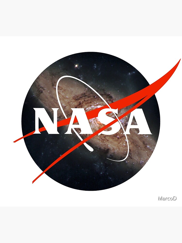 "Nasa Meatball Logo - Hubble Space Edition" Art Print for Sale by ...