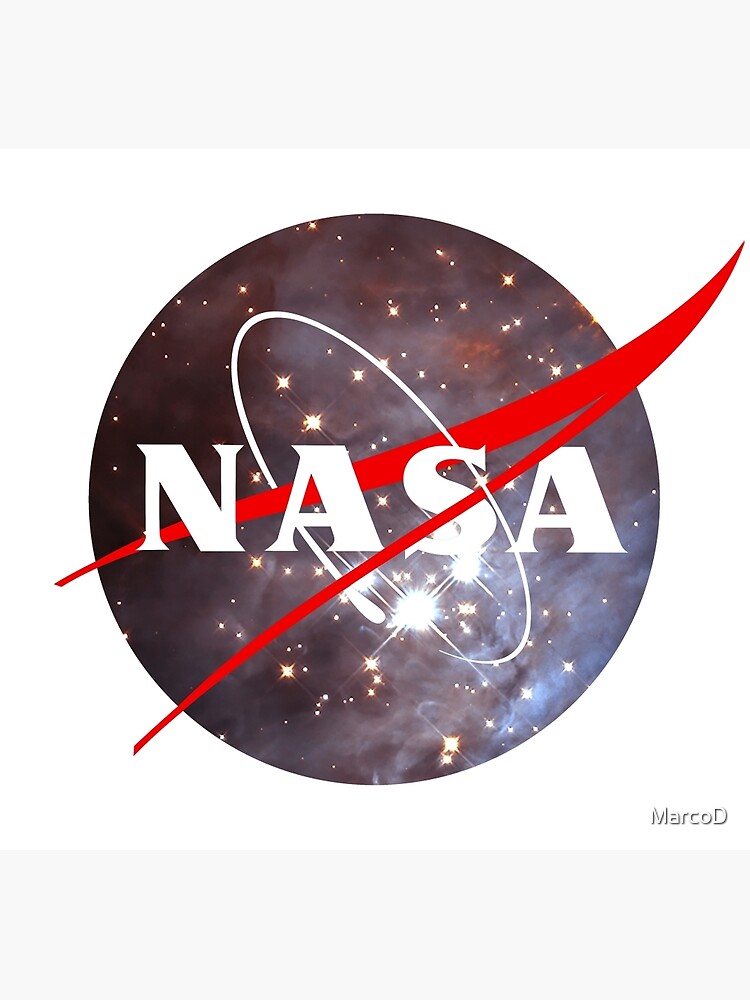 "Nasa Meatball Logo - Hubble Space Edition" Poster for Sale by MarcoD ...