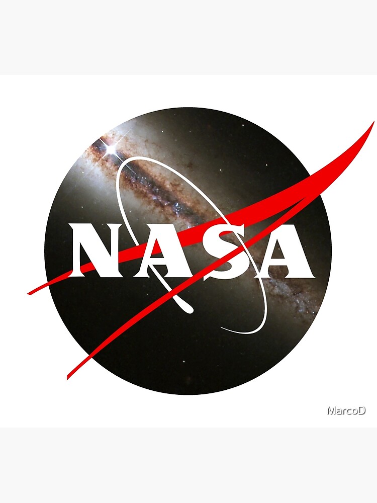 "Nasa Meatball Logo - Hubble Space Edition" Art Print by MarcoD | Redbubble