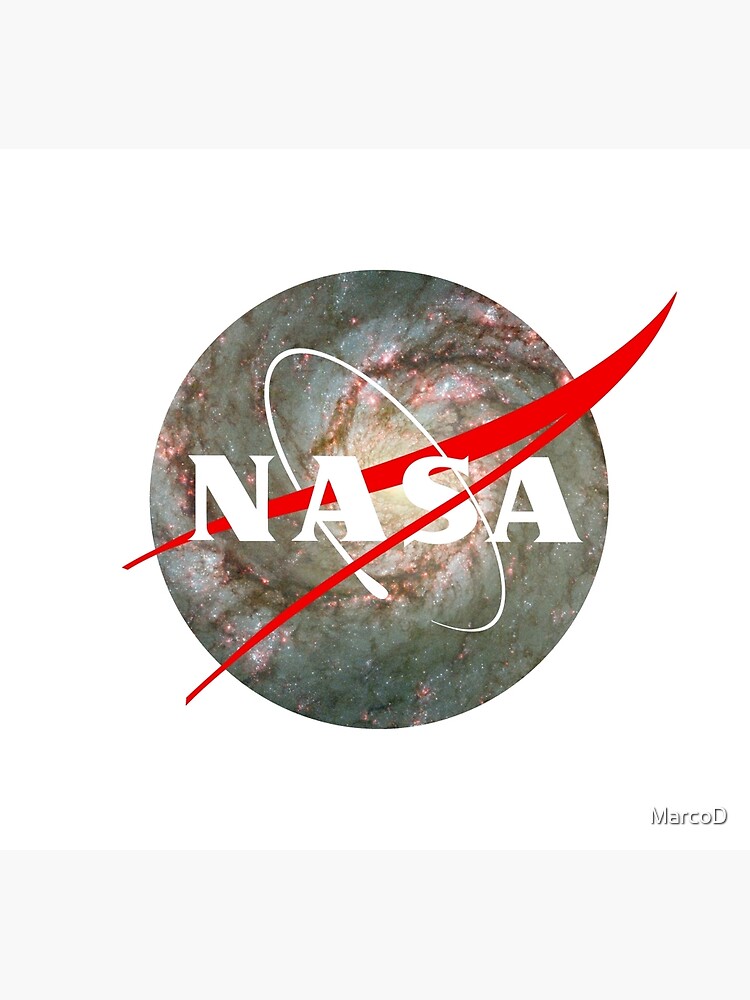 "Nasa Meatball Logo - Hubble Space Edition" Poster by MarcoD | Redbubble
