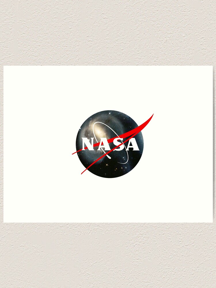 "Nasa Meatball Logo - Hubble Space Edition" Art Print by MarcoD | Redbubble