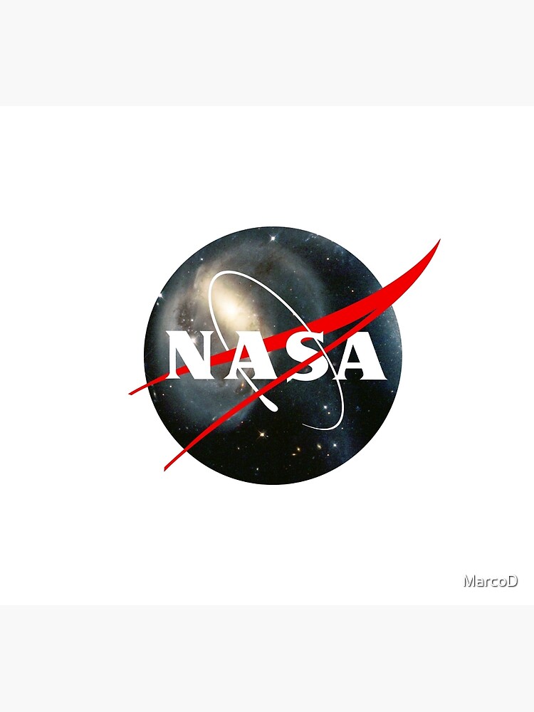 "Nasa Meatball Logo - Hubble Space Edition" Art Print by MarcoD | Redbubble