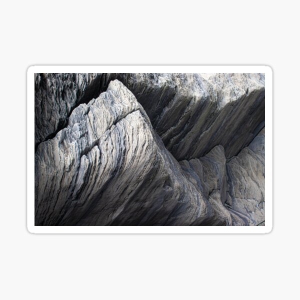 "Wavy Rocks" Sticker for Sale by RoseCCadden | Redbubble