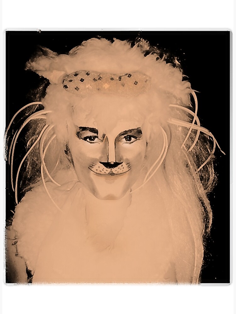"drag queen cat face " Poster for Sale by icong6885 | Redbubble