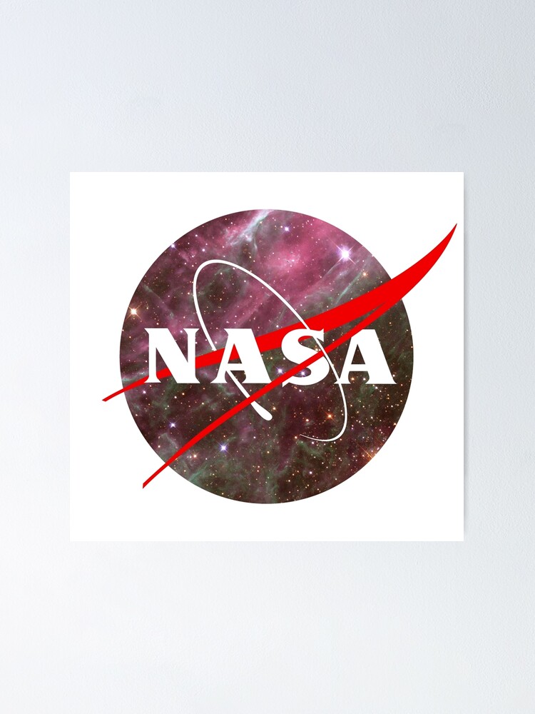"Nasa Meatball Logo - Hubble Space Edition" Poster by MarcoD | Redbubble