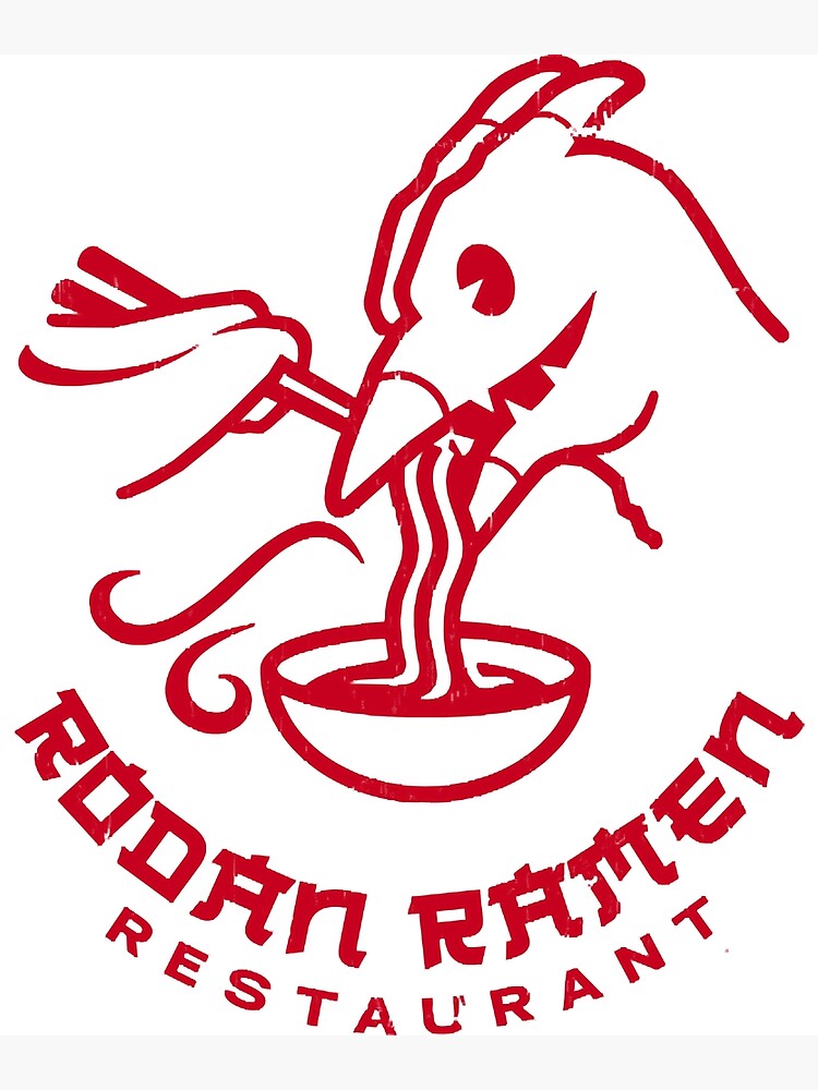 "RODAN RAMEN" Poster for Sale by LewisAndrew | Redbubble
