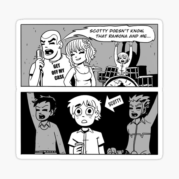 "Scotty Doesn't Know " Sticker by JackFatnowna | Redbubble