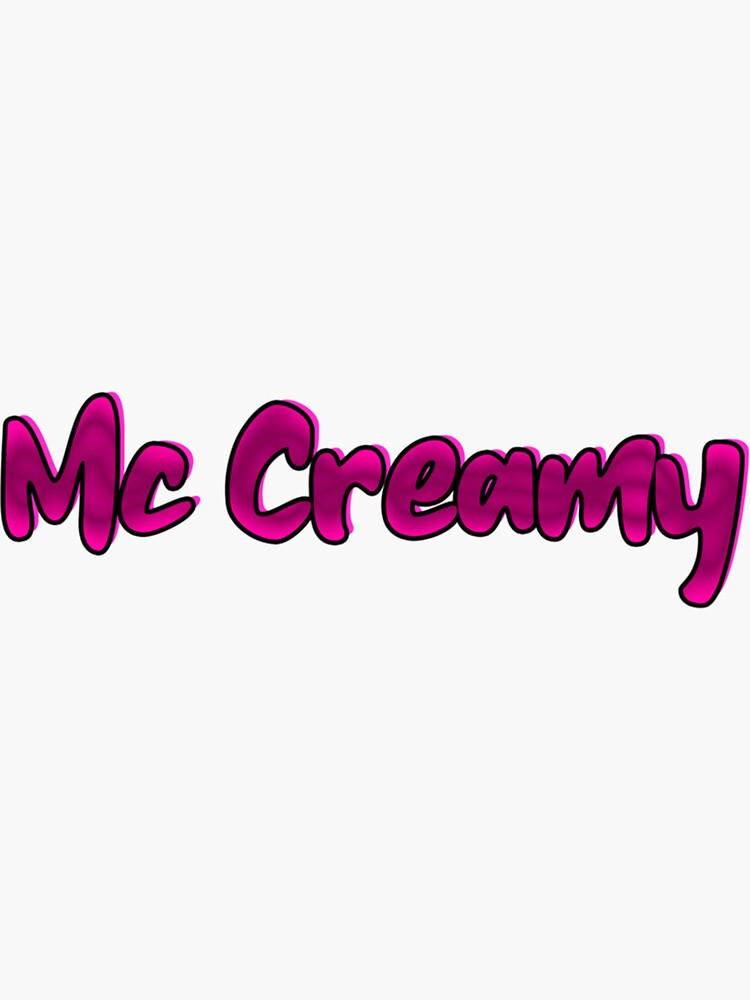 "MCCREAMY - McCreamy 2021 " Sticker by JTazDesigns | Redbubble