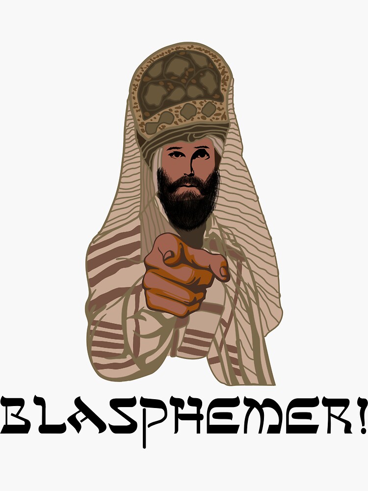"Monty Python Blasphemer" Sticker for Sale by Bonzo61 | Redbubble