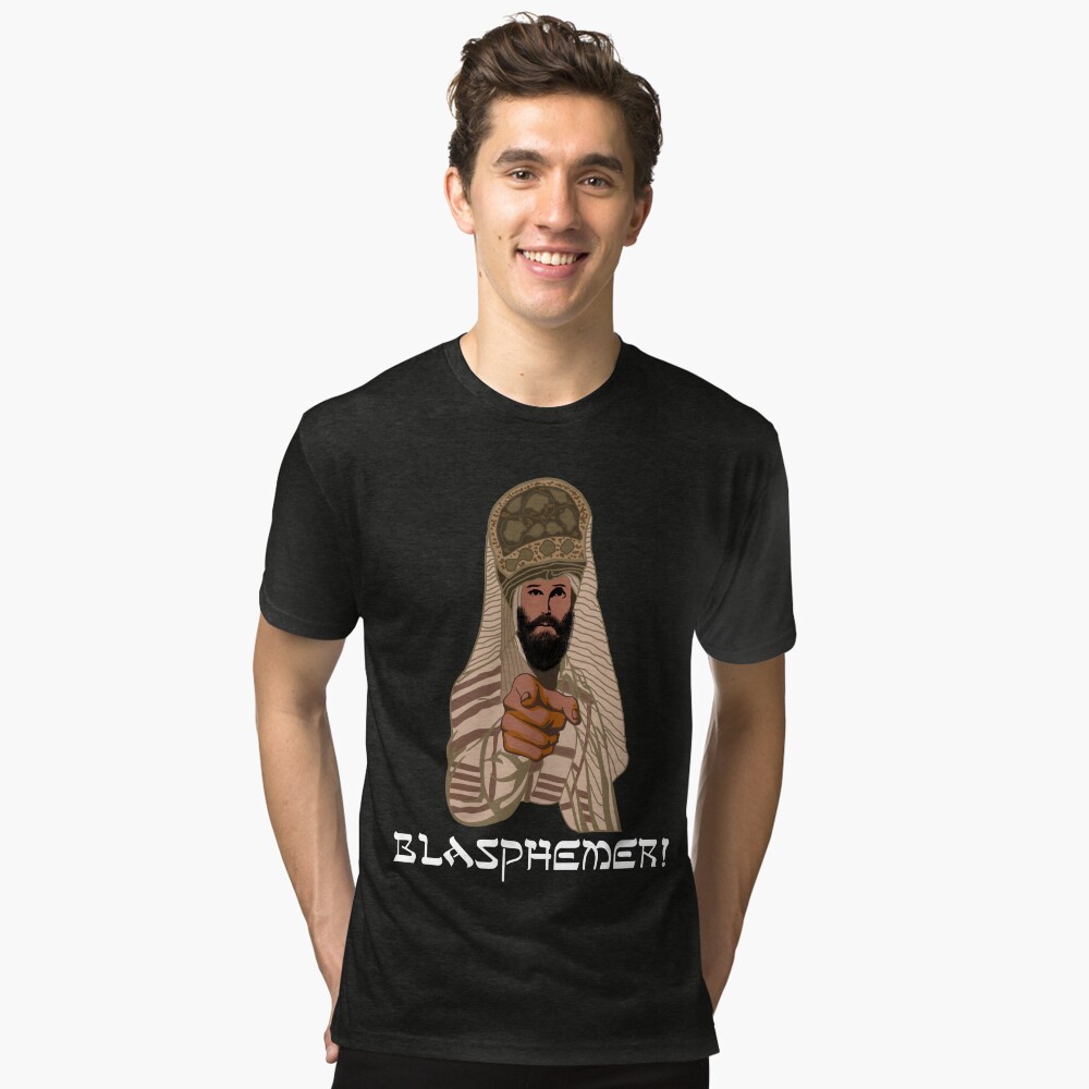 "Monty Python Blasphemer" Sticker for Sale by Bonzo61 | Redbubble