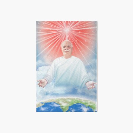 "Brahma Kumaris Poster - Brahma Baba with Shiva Baba and Gloal - Light ...