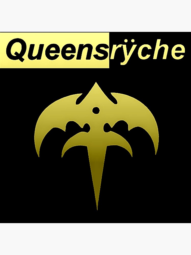 "queensryche bandrock metal logo" Poster for Sale by kthrynspcrr ...