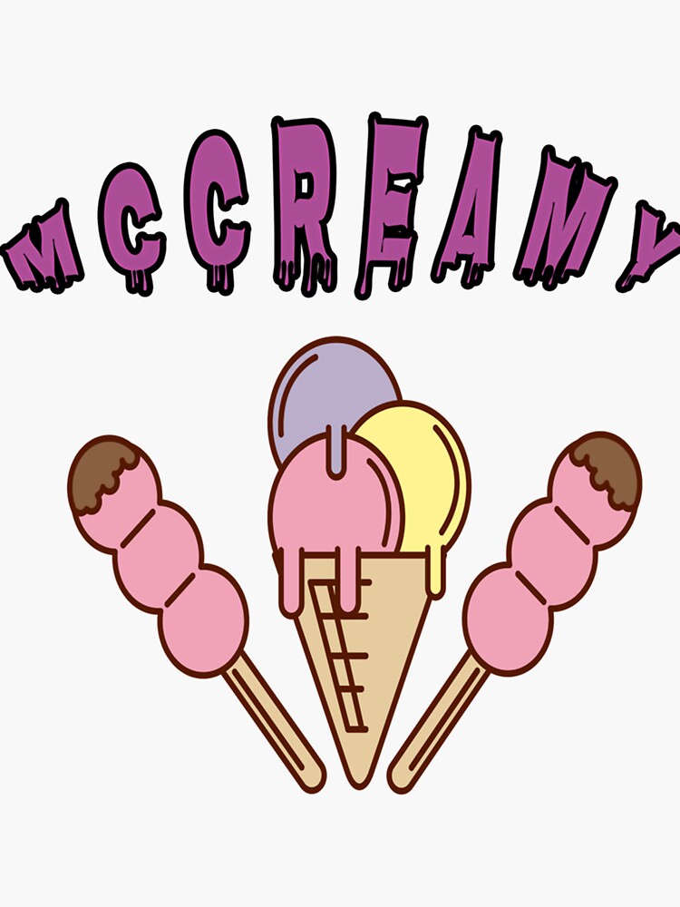 "mccreamy " Sticker by SurpriseZones | Redbubble